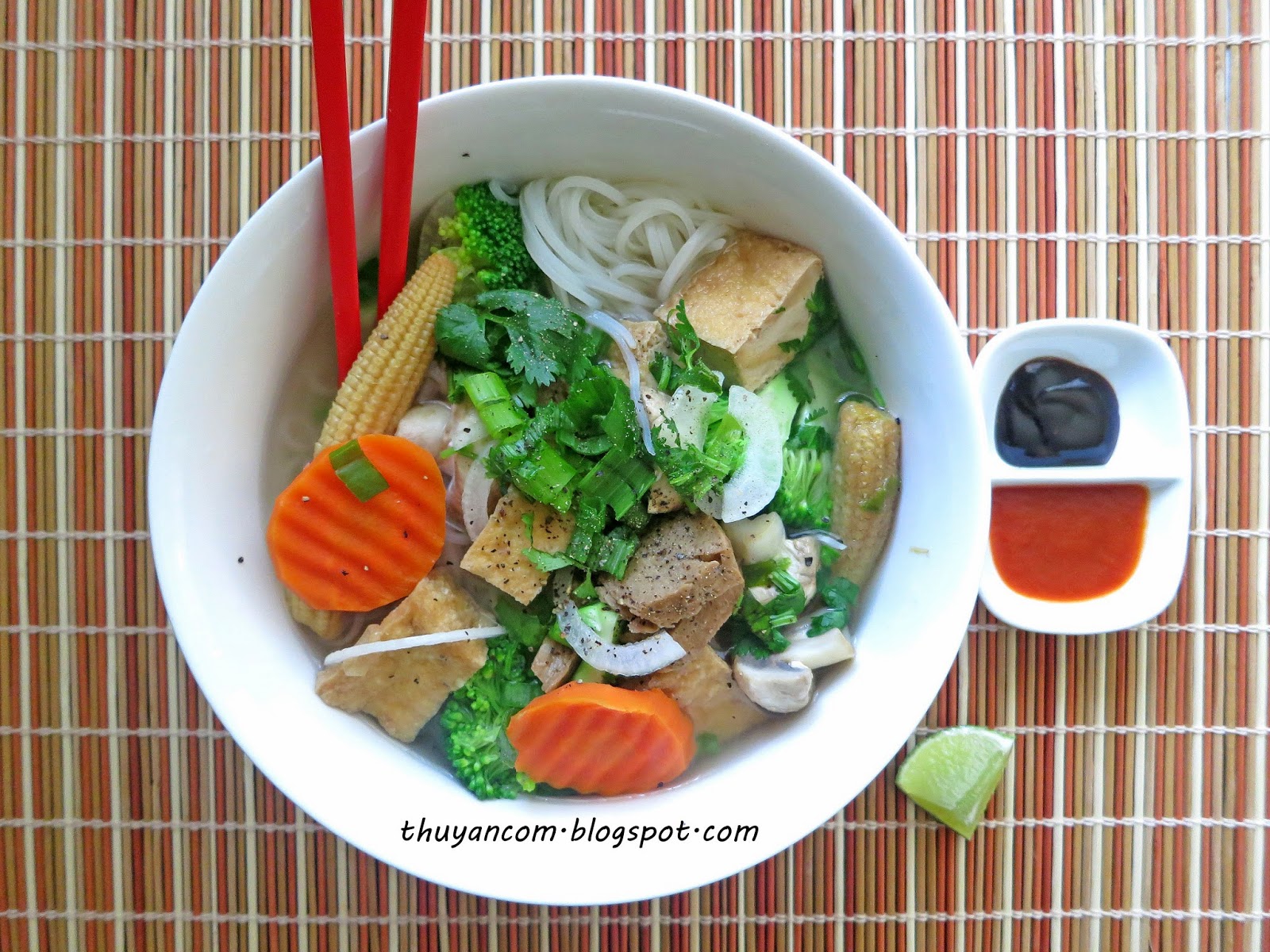 Blog of Salt: Pho Chay - Vegetarian Pho