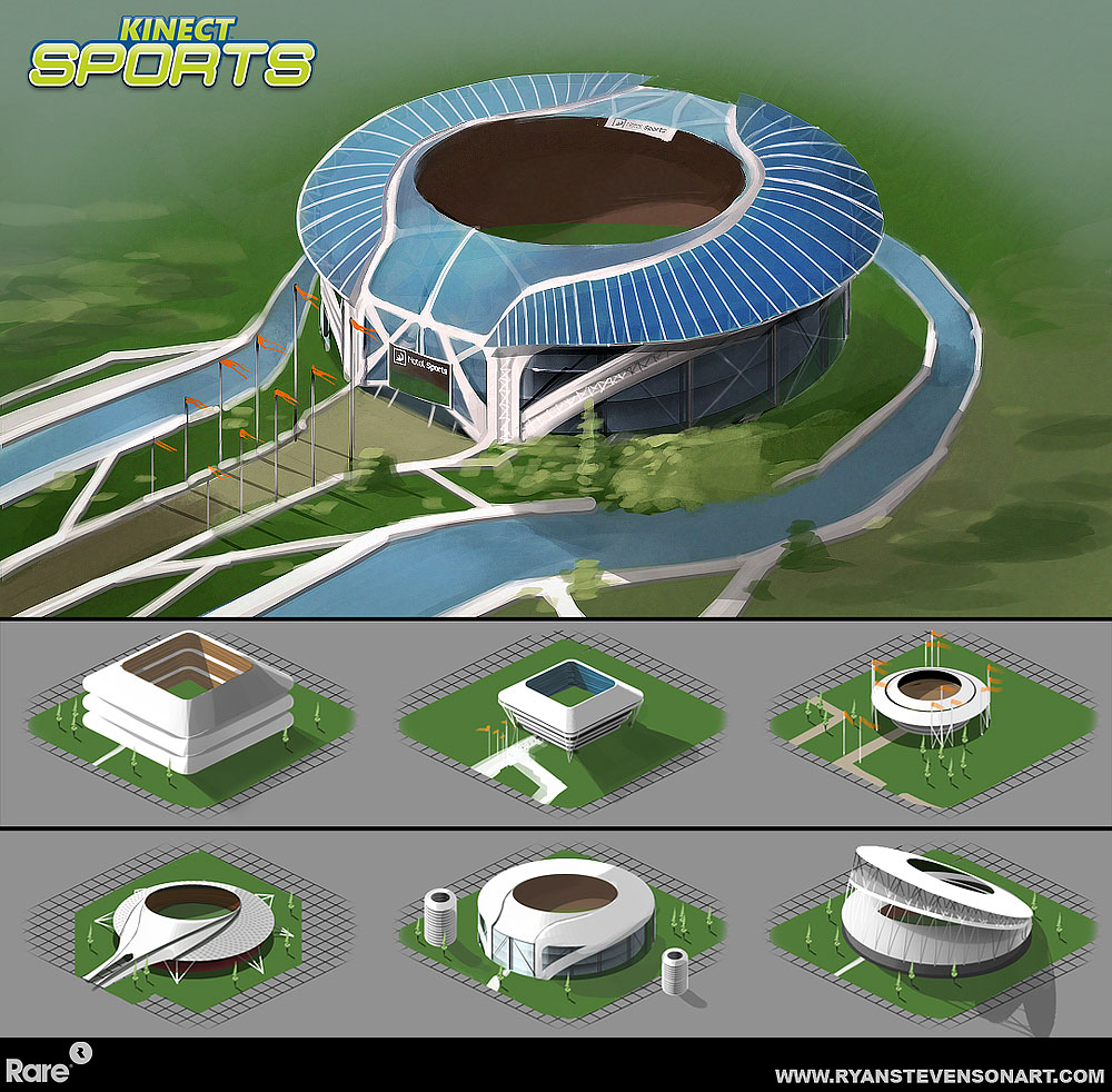 Ryan Stevenson's online Portfolio: Kinect Sports (Xbox 360 2011)