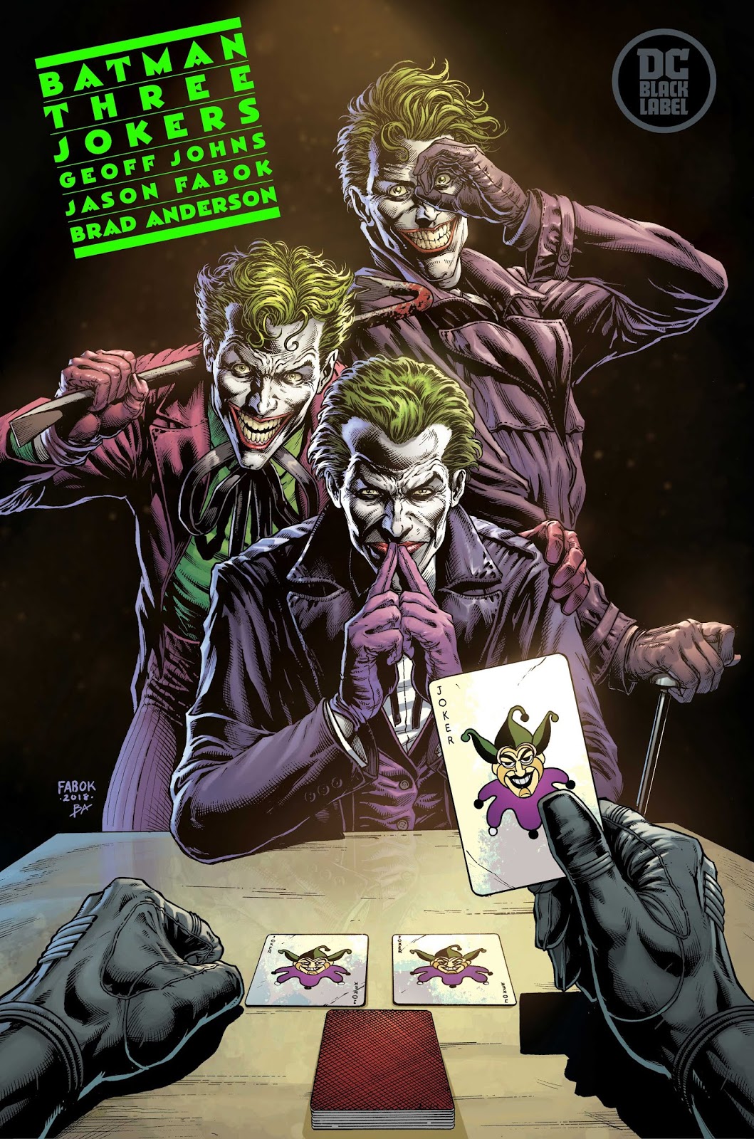 Weird Science DC Comics: FIRST LOOK: Batman: Three Jokers