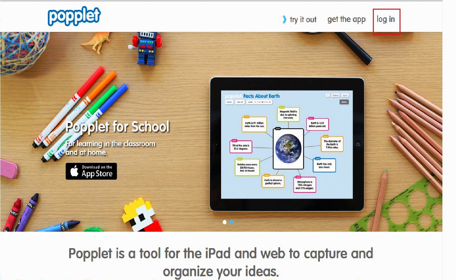 Regina. La enseñanza digital: Popplet. Mapa conceptual