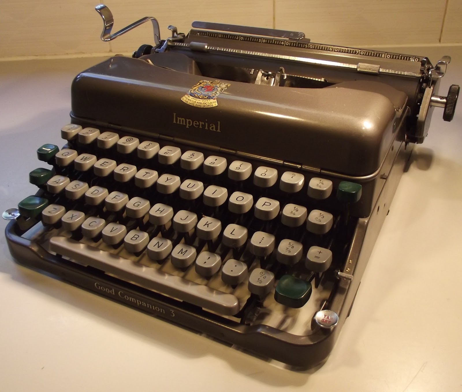 oz.Typewriter: Imperial Portable Typewriters 1908-1978: Part II – Good ...