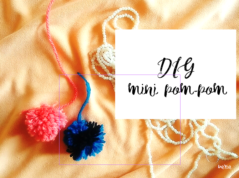 DIY Mini Pom-Pom - ombre days
