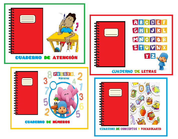 siempre-comunicando: Cuadernos "TEACCH" creados por el grupo de trabajo