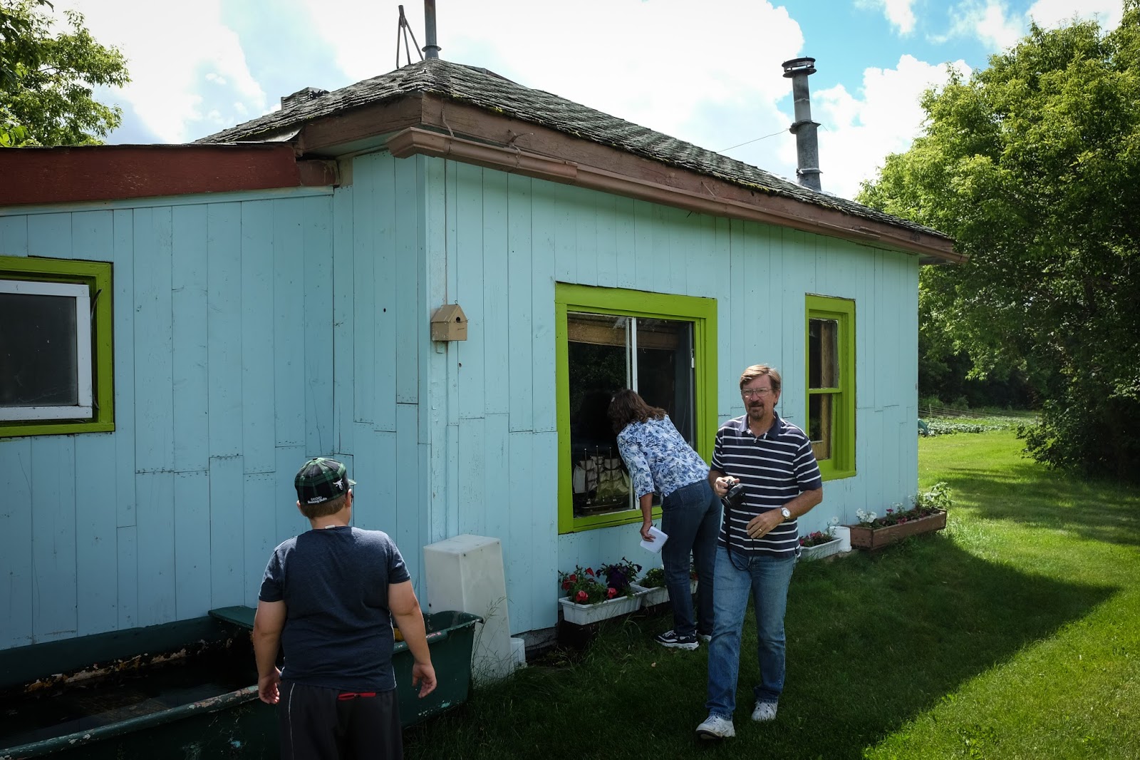 Ken and Jan's Arctic Fox Tales: House Built by Grandpa Candy for Laura ...