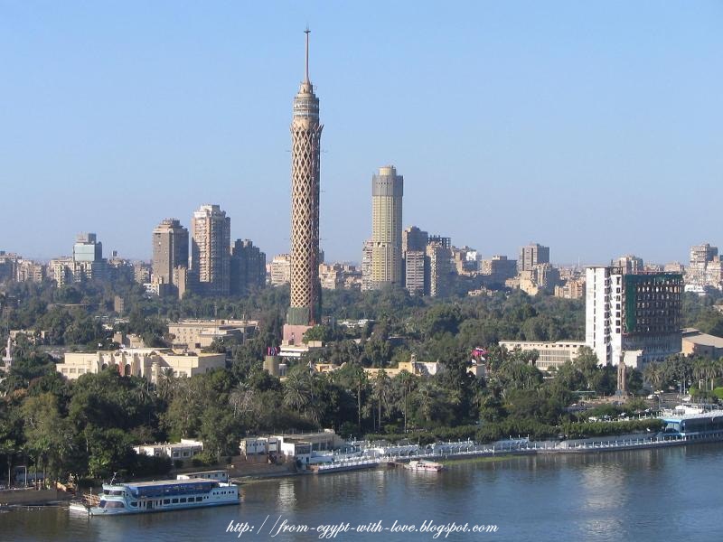 From Egypt With Love: Cairo Tower by Day & Night