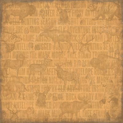 Creations Galore Blog: Paper Of The Week: Hunting Season