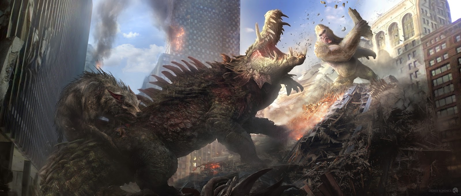 Insane "Rampage" Concept Art by Aaron Sims Creative « Film Sketchr