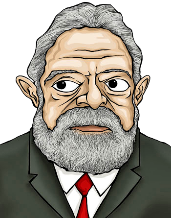 Caricatura Lula em png