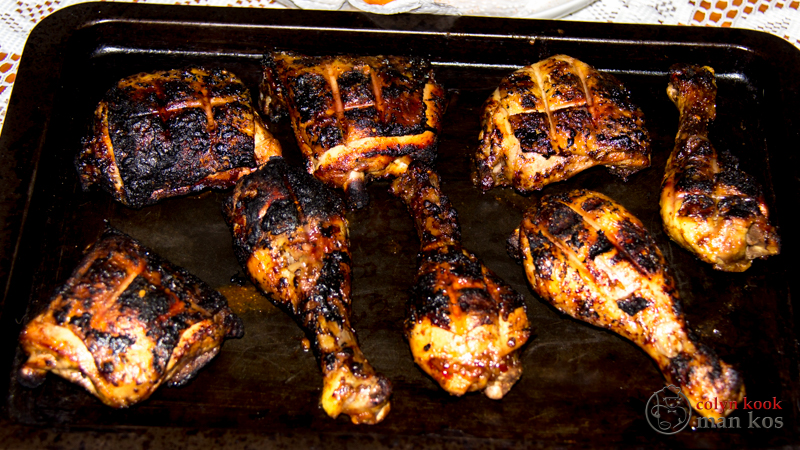 Hoender - Maklike braai |Colyn maak Man Kos