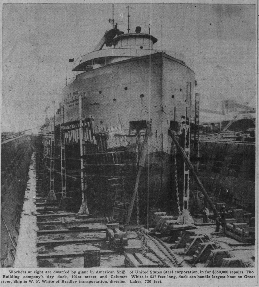 Industrial History: American/Chicago Shipbuilding Co. along the Calumet ...