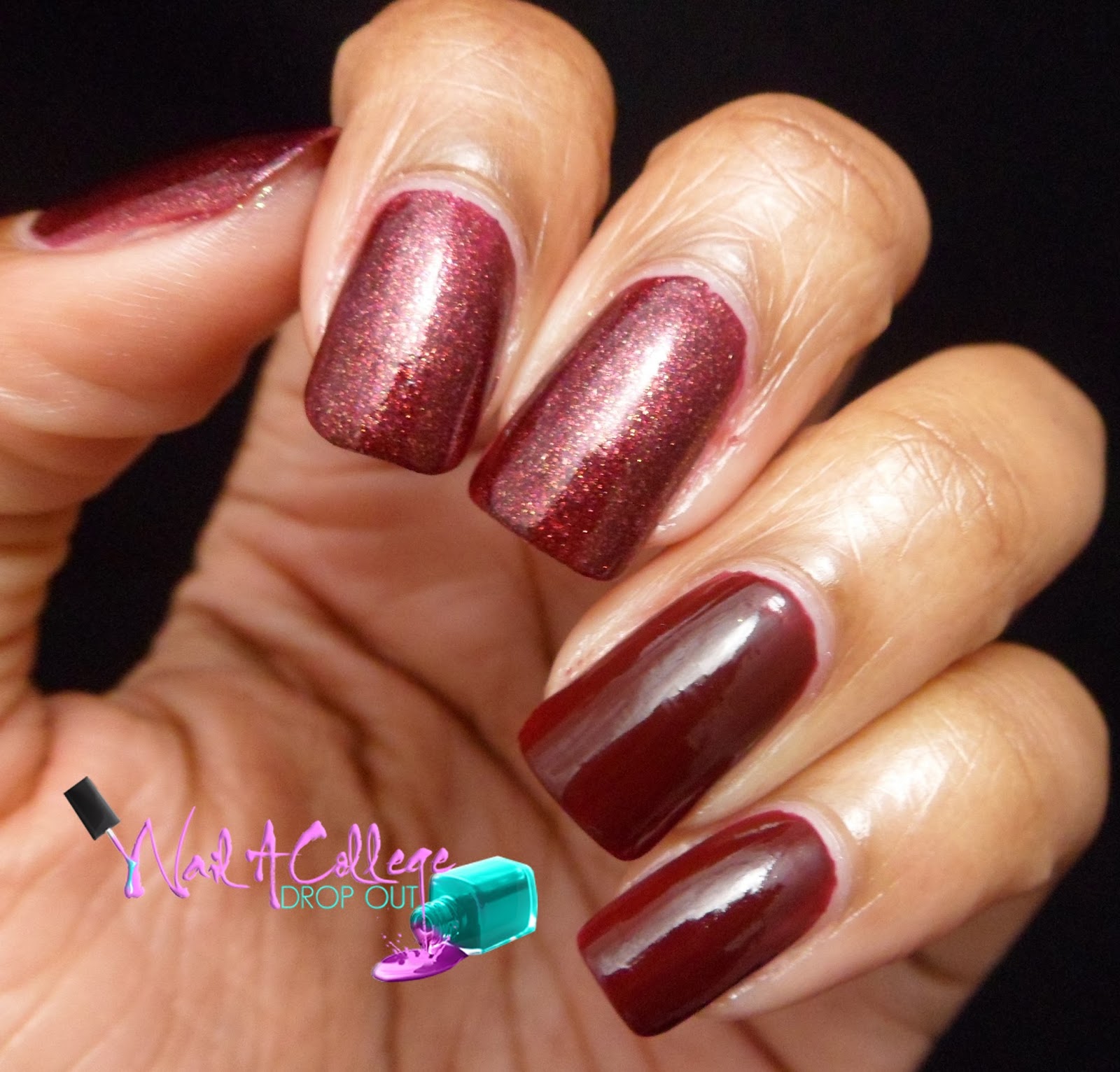 Nail A College Drop Out: Zoya Entice & Ignite Swatch and Review
