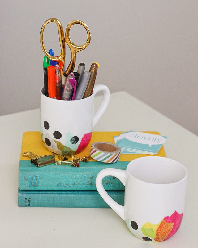 HOW TO MAKE CUTE CUSTOMIZED COFFEE MUGS – Oh So Lovely Blog