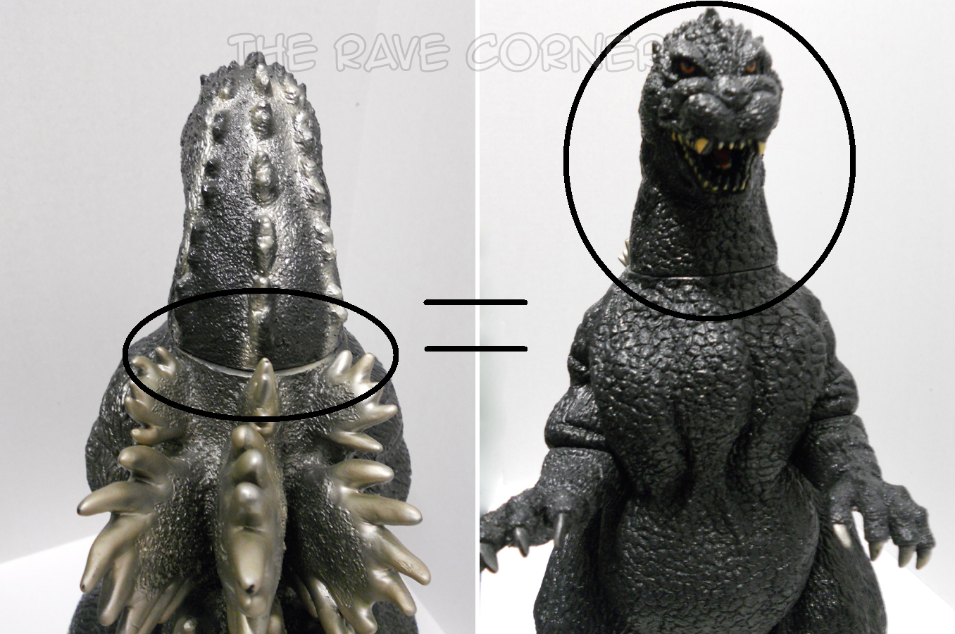 The Rave Corner: Bandai: Large Scale Godzilla 1991 Figure Review