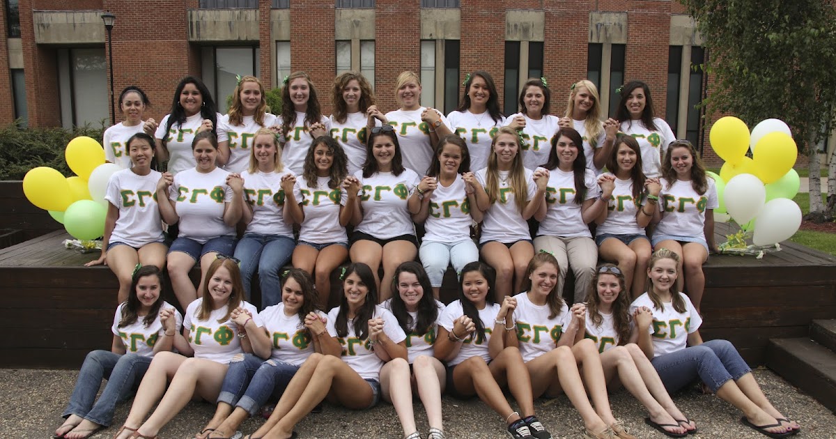 SUNY Oneonta Greek Life: Sigma Gamma Phi community service