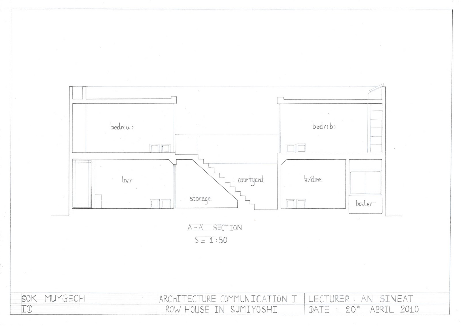 Arts & Architecture: Basic Working Drawing
