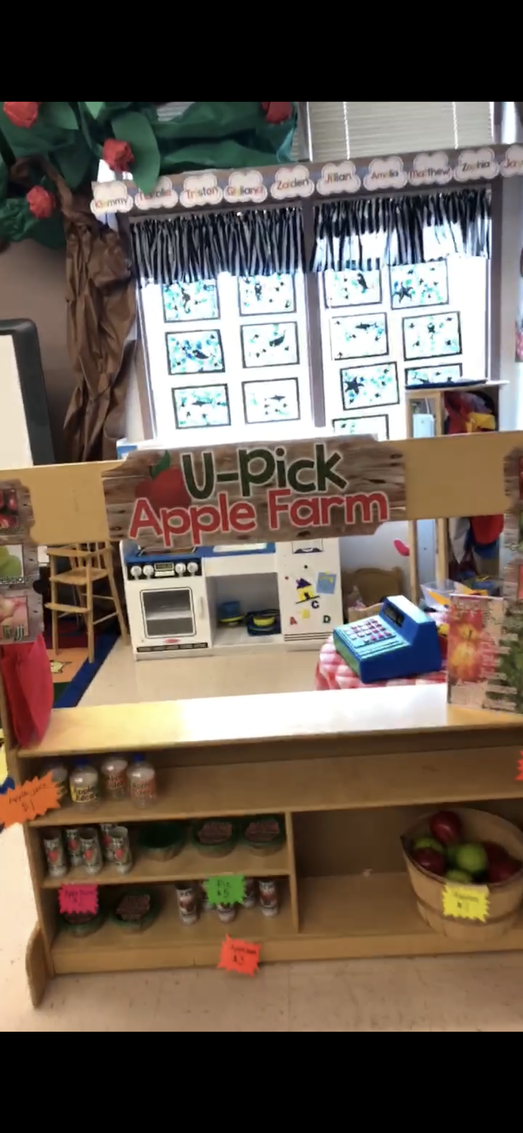 Scissors and Crayons: Apples in the Classroom