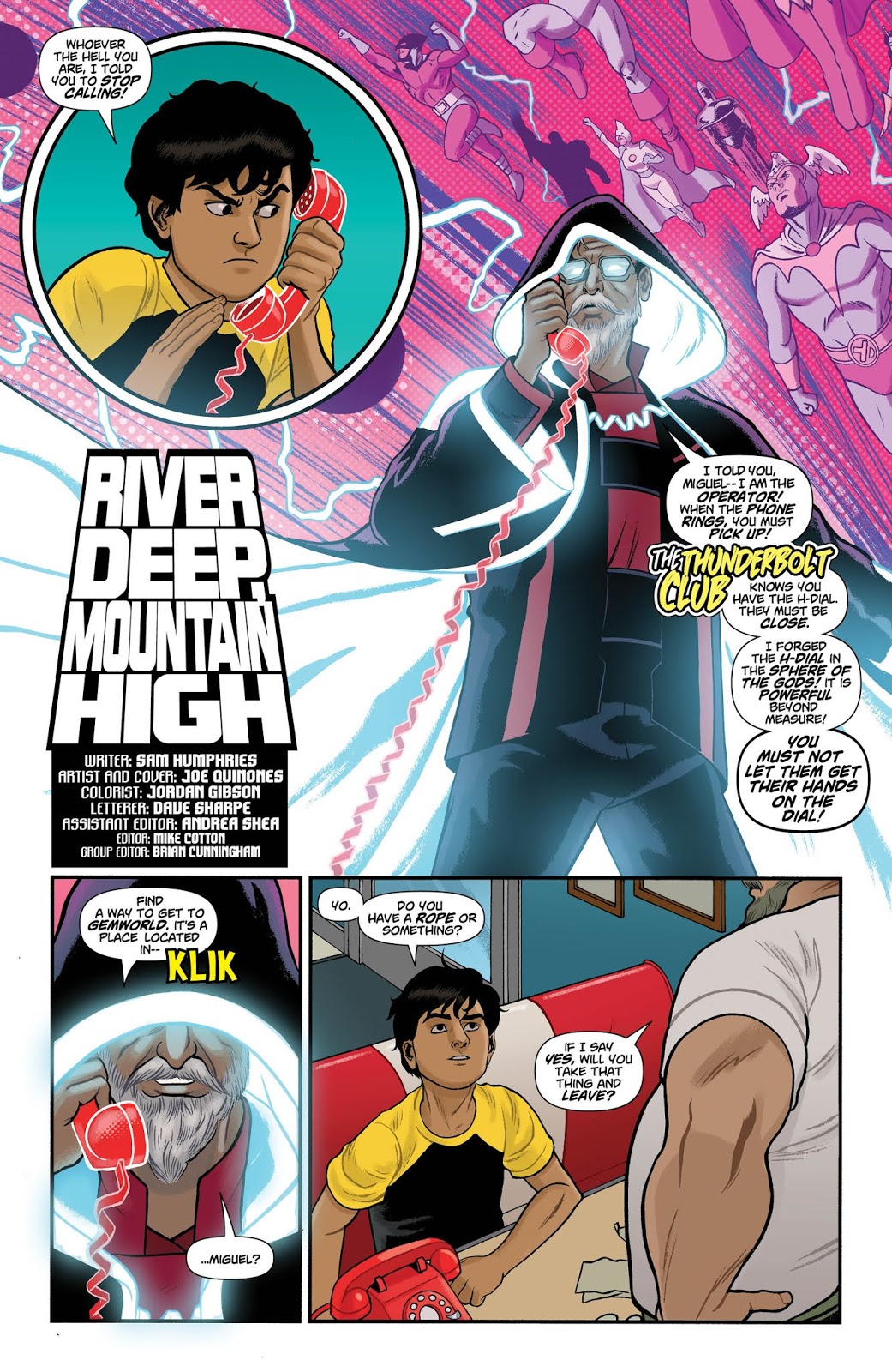 Weird Science DC Comics: PREVIEW: Dial H for Hero #2