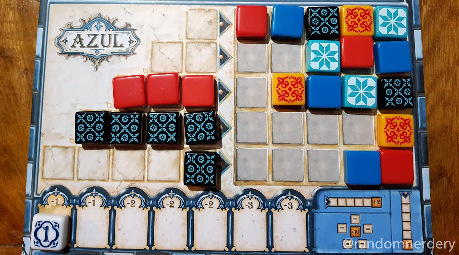 Random Nerdery: Review: Azul board game