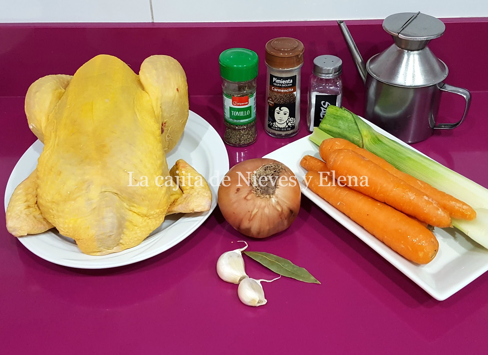 Pollo asado en cocotte