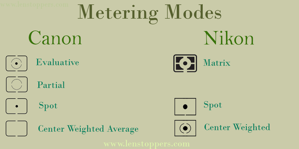Metering Modes - Tama Zoom
