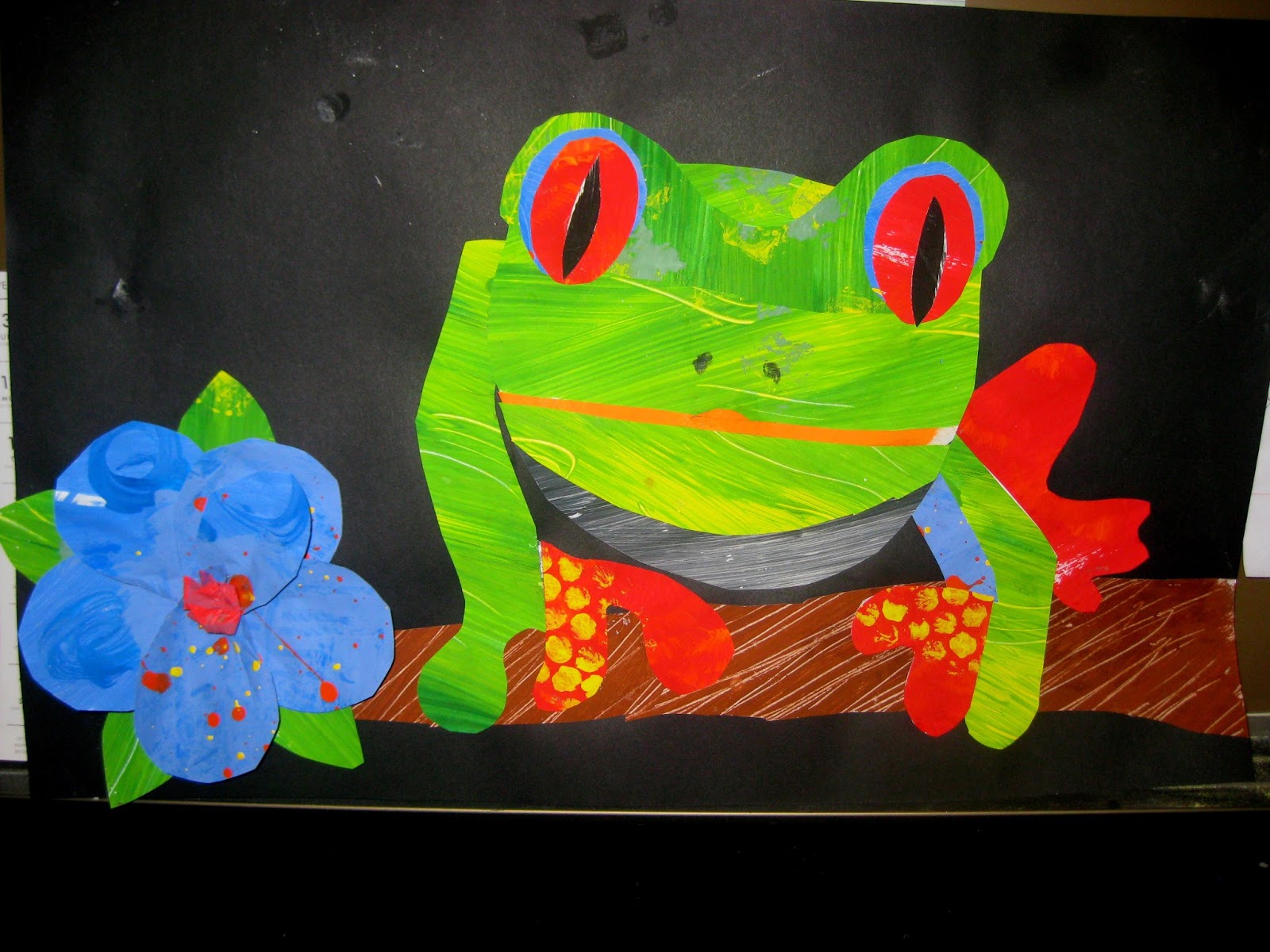 Mrs. Art Teacher!: Eric Carle inspired collages