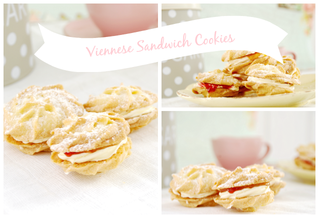 Noor Cakes ~ baked with love: Viennese Sandwich Cookies