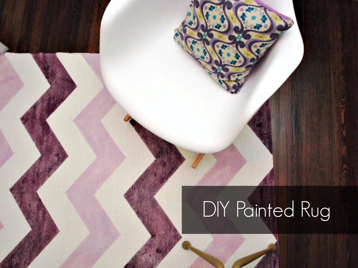 DIY Painted Rug » This Little Miggy