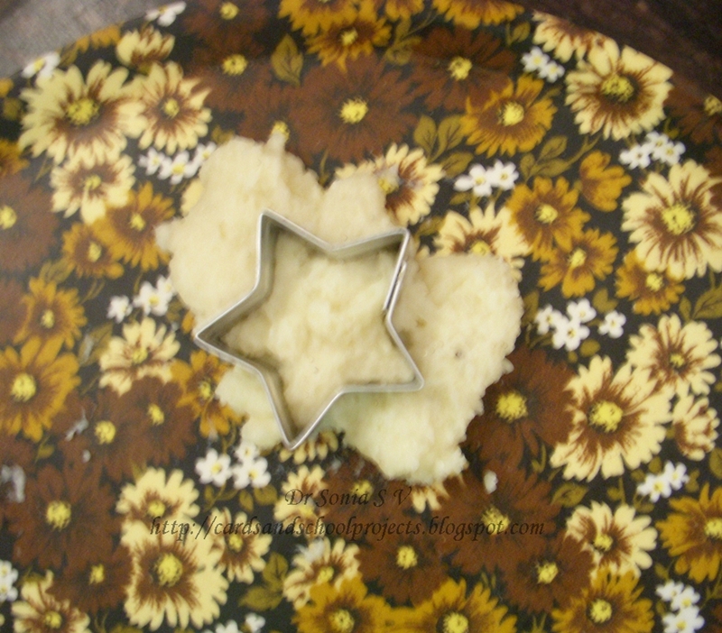 Cards ,Crafts ,Kids Projects: Edible Craft- Mashed Potato