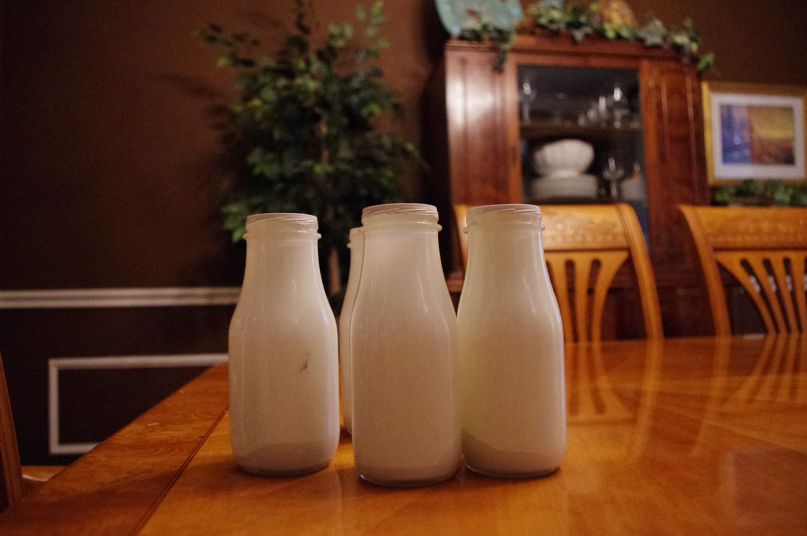 Making Pretty Glass Bottle Arrangements | Simple.Beautiful.Life.