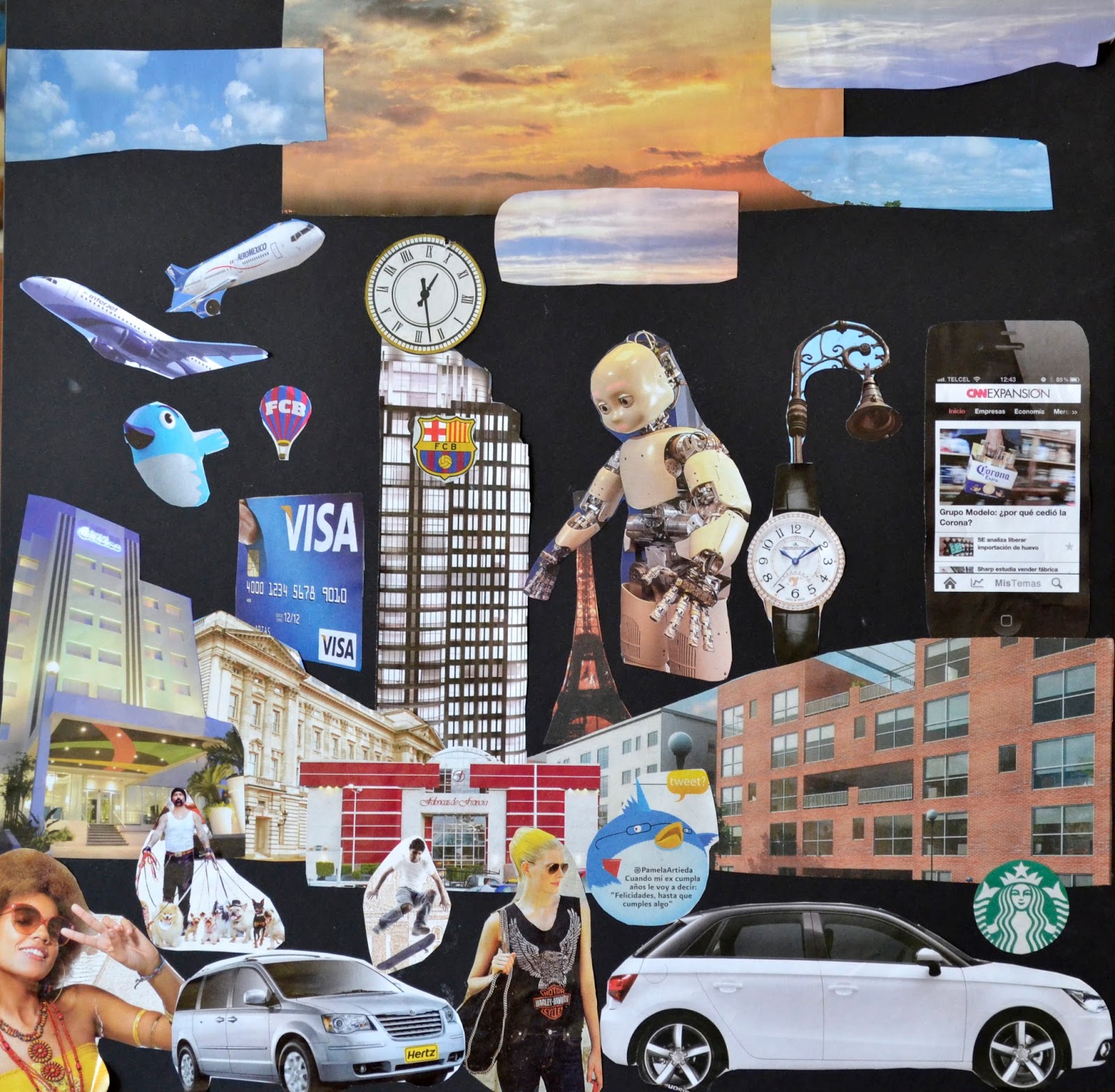 Fundamentos del Diseño: COLLAGE CIUDAD