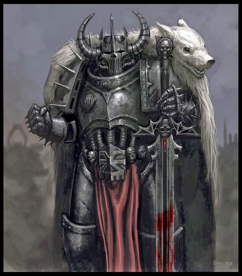 40k War Zone: Chaos Art: Badass Mofos!