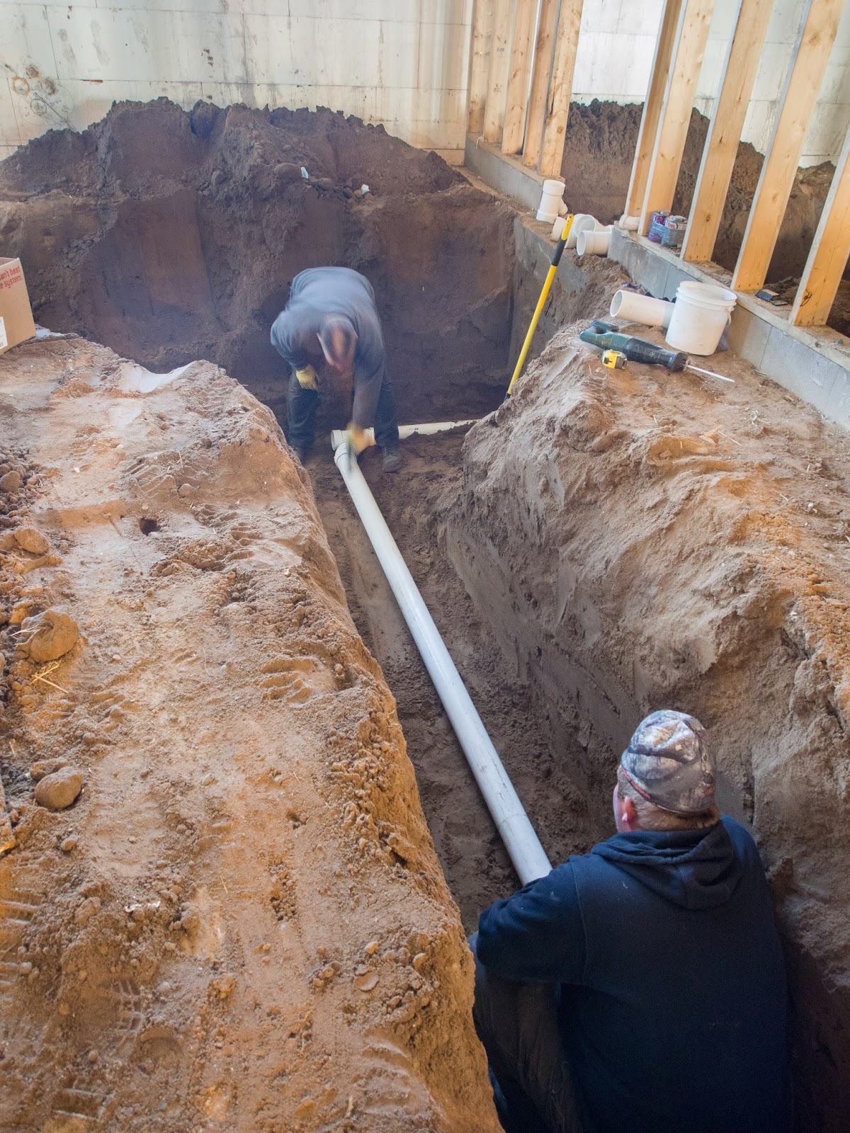 LLCER Building Project: January 3 - Starting the Plumbing