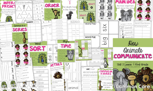 First Grade Journeys Common Core Supplemental Resources | The Lemonade ...