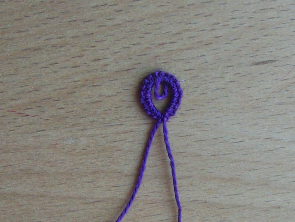 Daniela Mendola: Tatting: how to make an inverted picot - Chiacchierino ...
