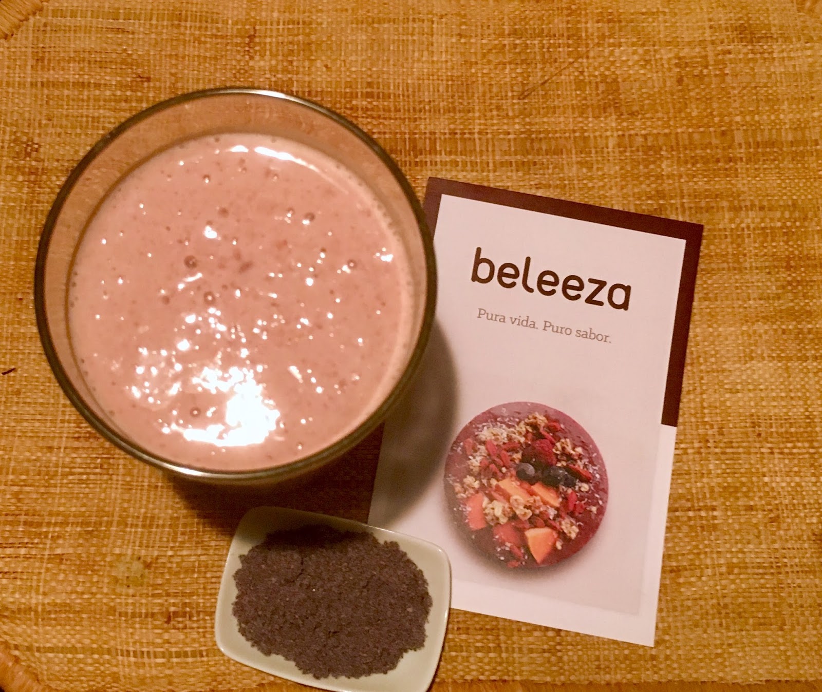 El gastrónomo: Batido de frutas con açaí de beleeza