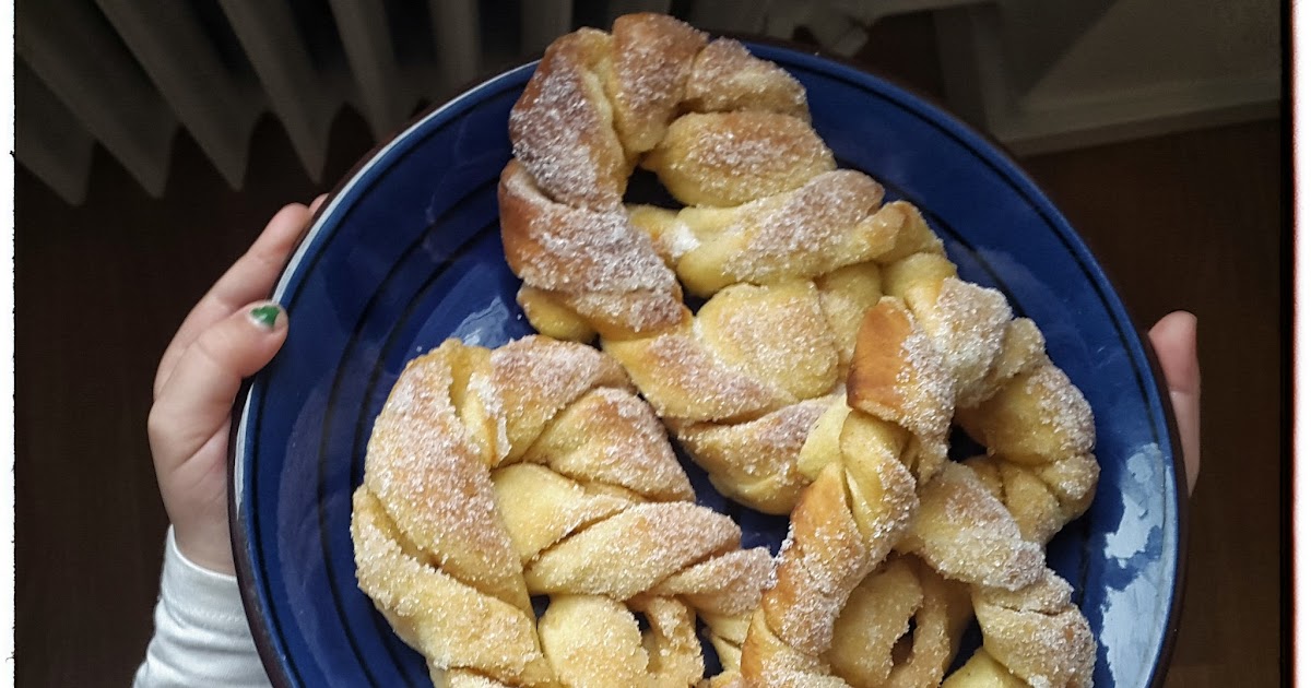 Sockerkringlor med brynt smör