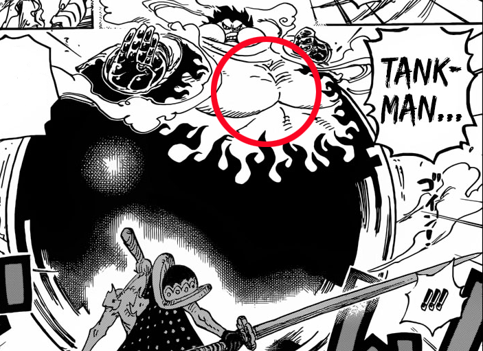 Luffy Gear 4 Tank Man