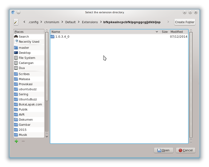 How To Repack Google Chrome/Chromium Extension
