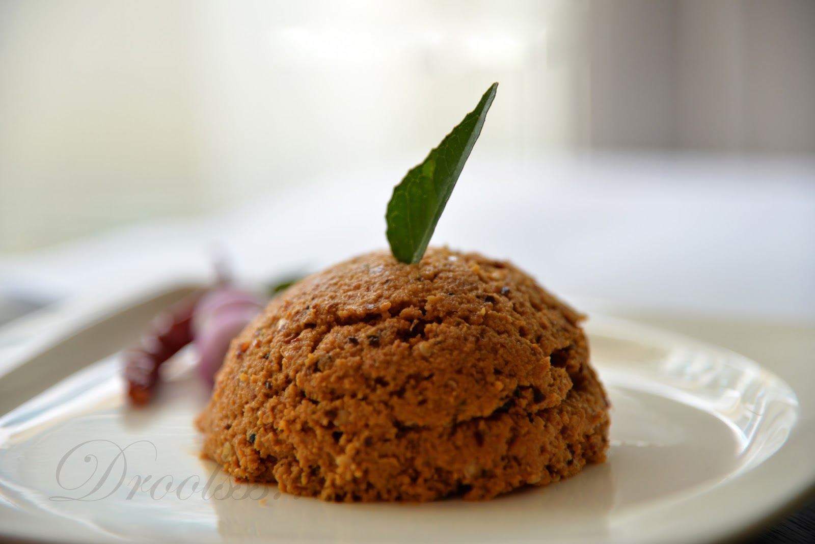 Droolsss . . .: Coconut chammanthi