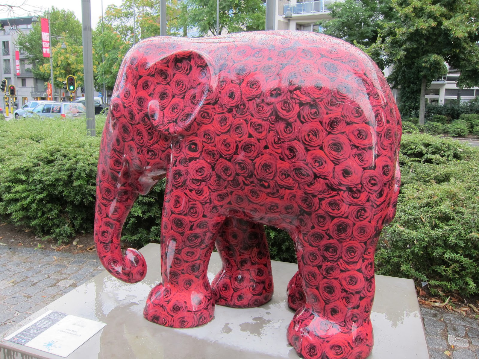 an american in belgië : Olifant Parade