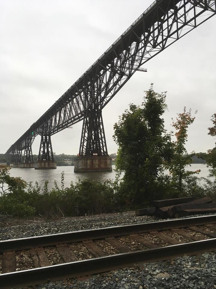 Industrial History: Walkway/Poughkeepsie 1888 RR Bridge over the Hudson ...