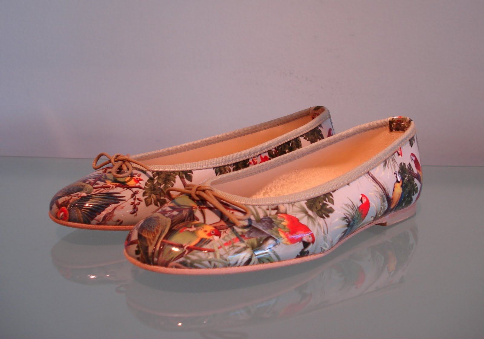 Kiwi's Angels: French Sole Parrot Shoes