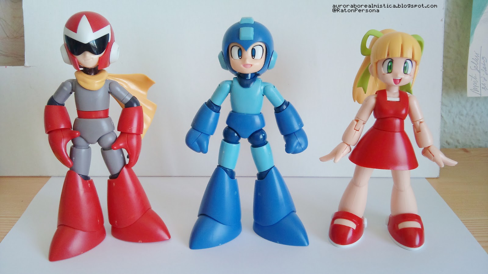 AURORA WALL: Megaman Classic series Model Kits review