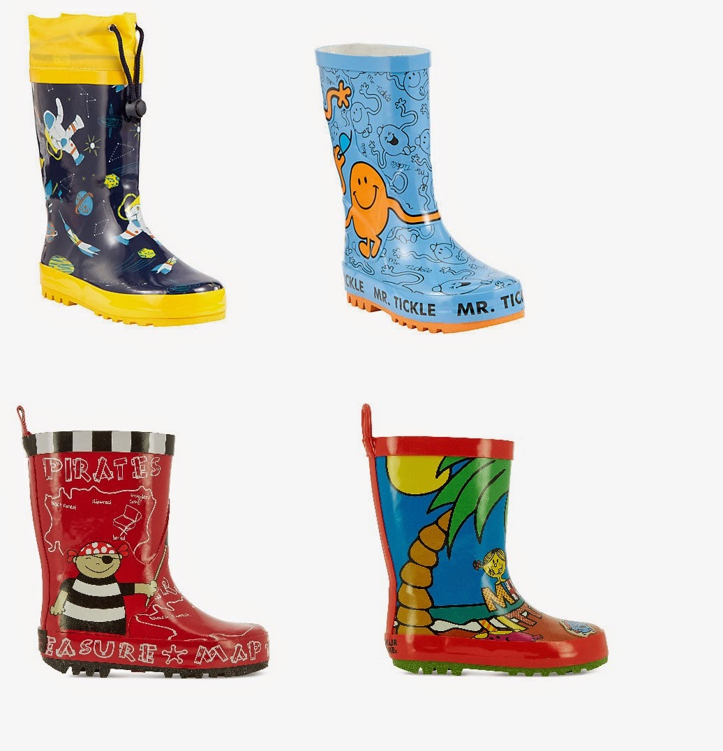 Purple Doughnuts: Fun Looking Rain Boots For Boys and Girls