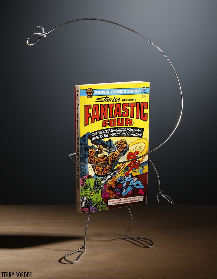 Los divertidos libros “alambrados” de Terry Border: George Orwell ...