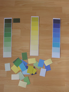 Poznajemy Montessori: Colour Box 3 - our version