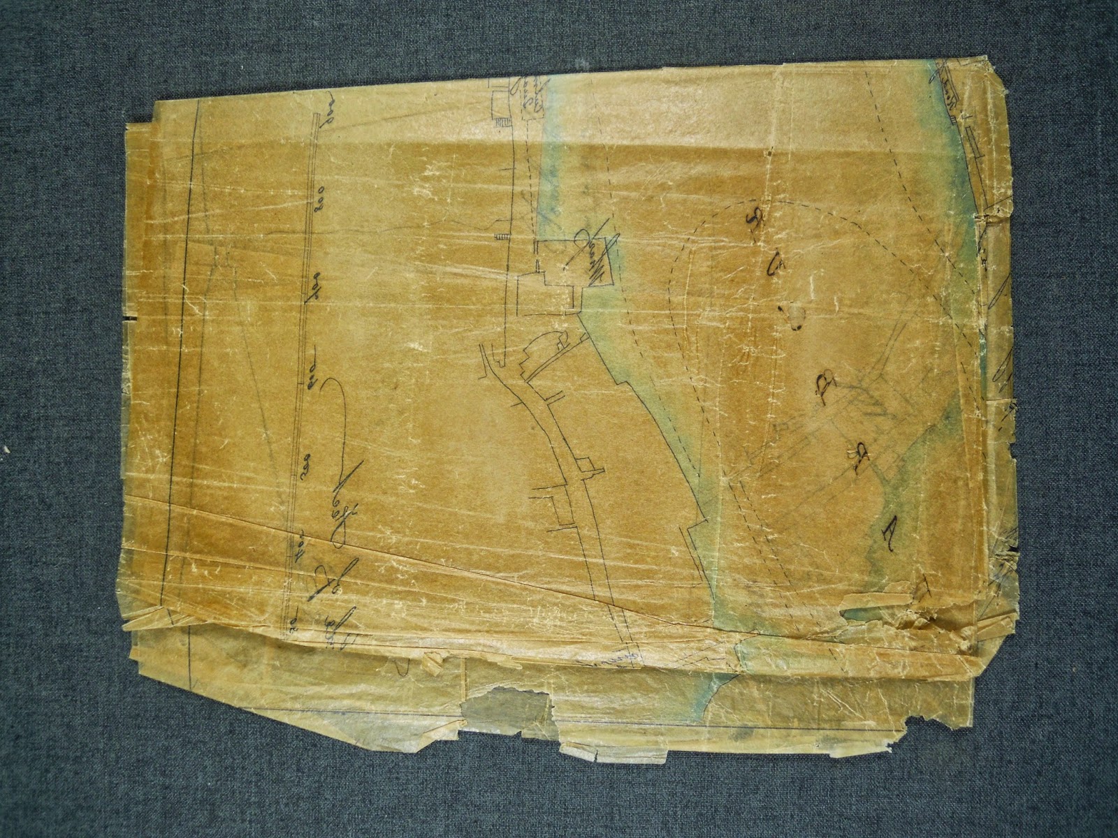 PZ CONSERVATION: Conserving Large Architectural Plans on Tracing Paper