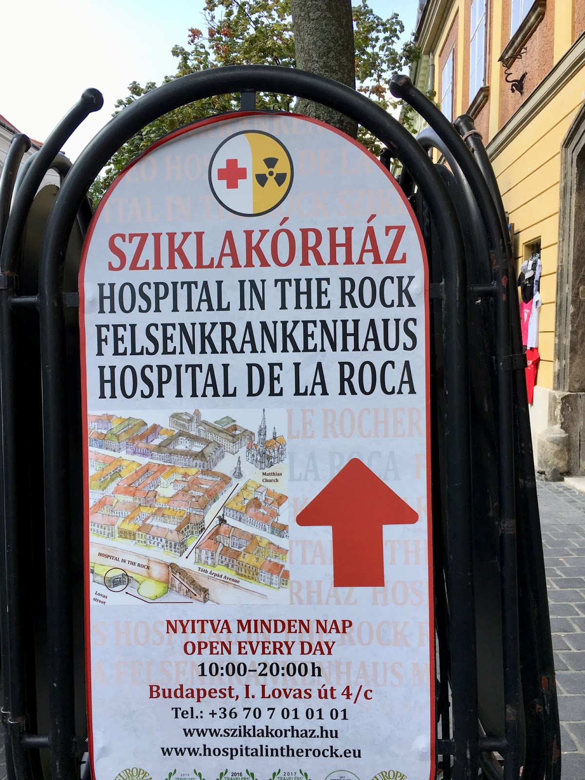 Military Museum Blog: Hospital in the Rock, Nuclear Bunker, Budapest