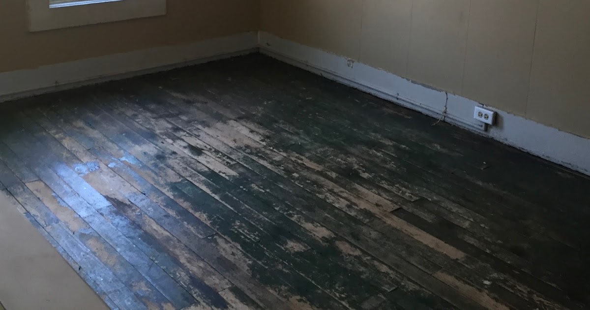 Easy Wood Floor Redo