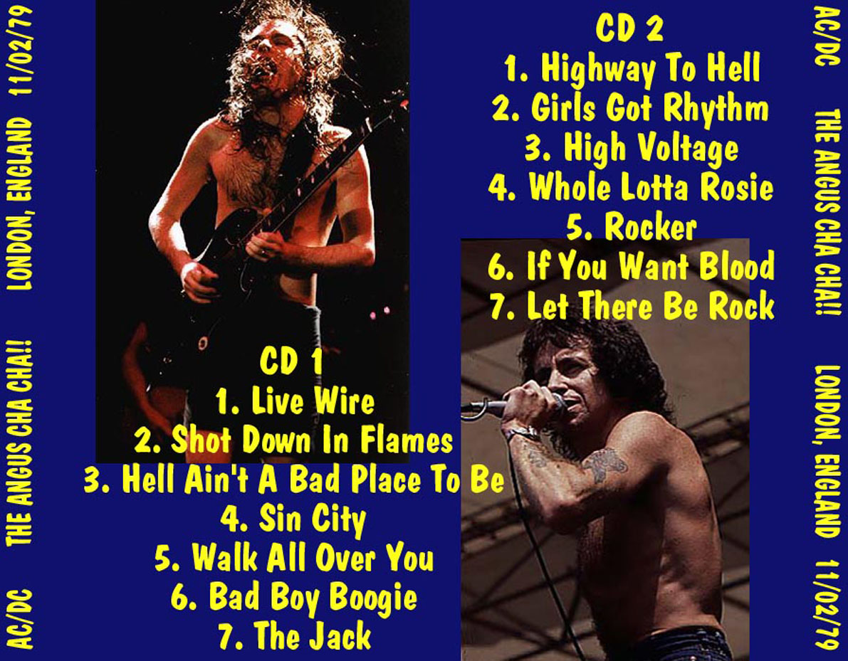 FRESH & ALIVE! - En Vivo Y En Directo.: AC/DC-Hammersmith Odeon, London, 02.11.1979